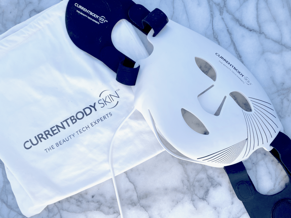 30 Days of LED Light Therapy: The New Currentbody Face mask - The ...